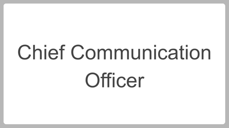 CCO（Chief Communication Officer）とは？なるには？役割・スキル・キャリアパス | OPSIZM